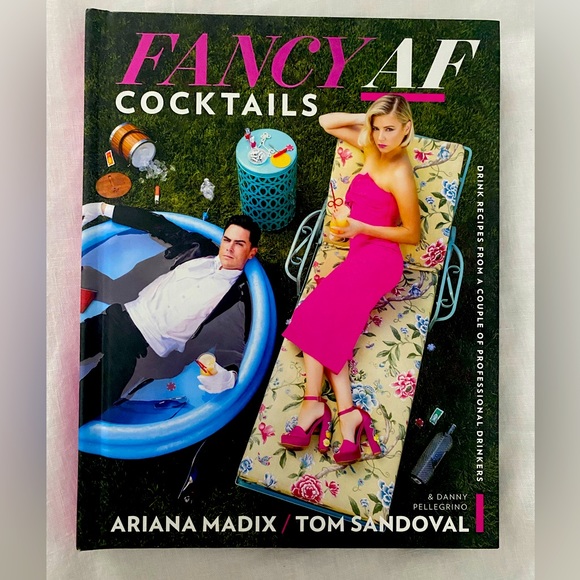 Other | Hard Cover Fancy Af Cocktails Book By Ariana Madix Tom Sandoval ...